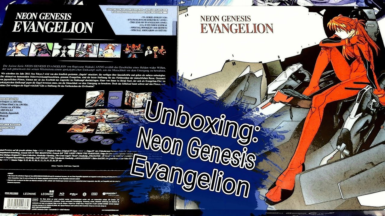 Unboxing: Neon Genesis Evangelion - Limitierte Collector's Edition (DE ...