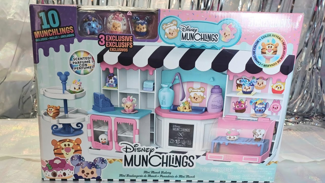 Disney Mini Munchlings Bakery - YouTube