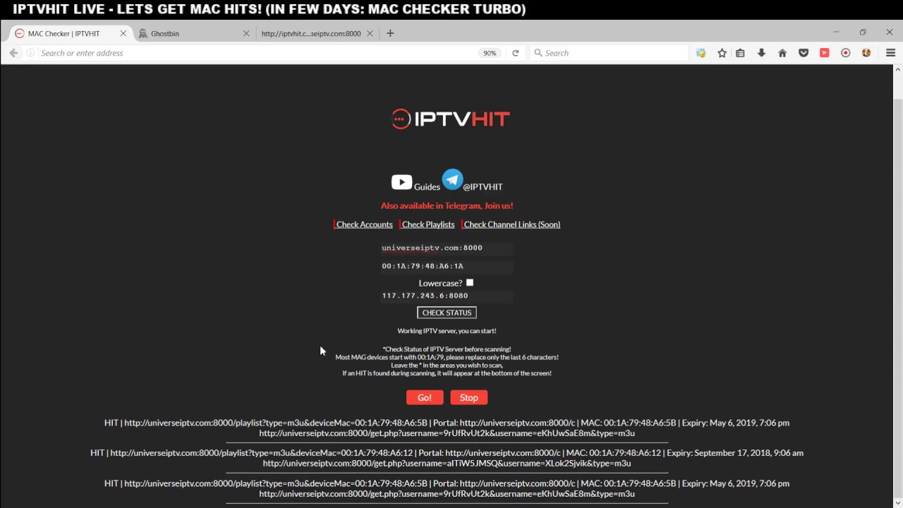 IPTVHIT LIVE IPTV MAC CRACKING - YouTube