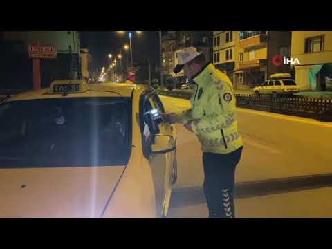 Bolu’da kural ihlali yapan sürücülere ceza yağdı