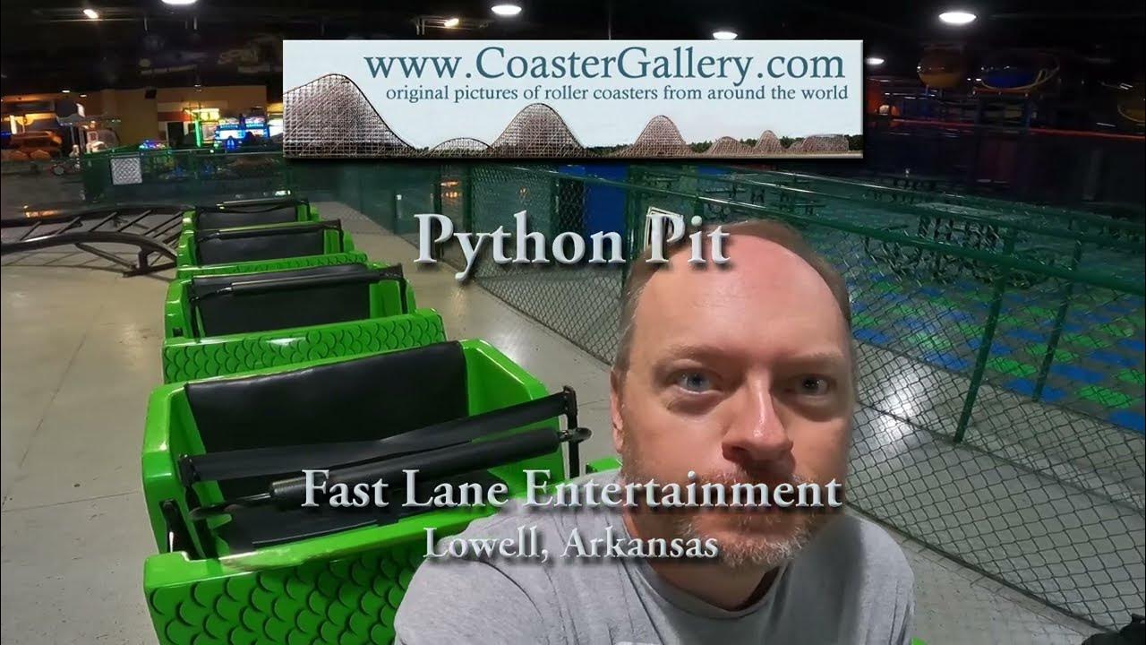 Python Pit roller coaster at Fast Lane Entertainment in Lowell ...