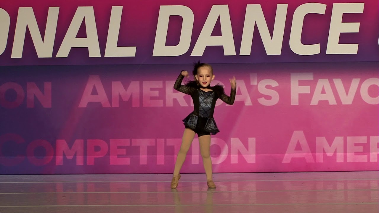 4 year old Delilah competiting her dance solo at KARS competition - YouTube