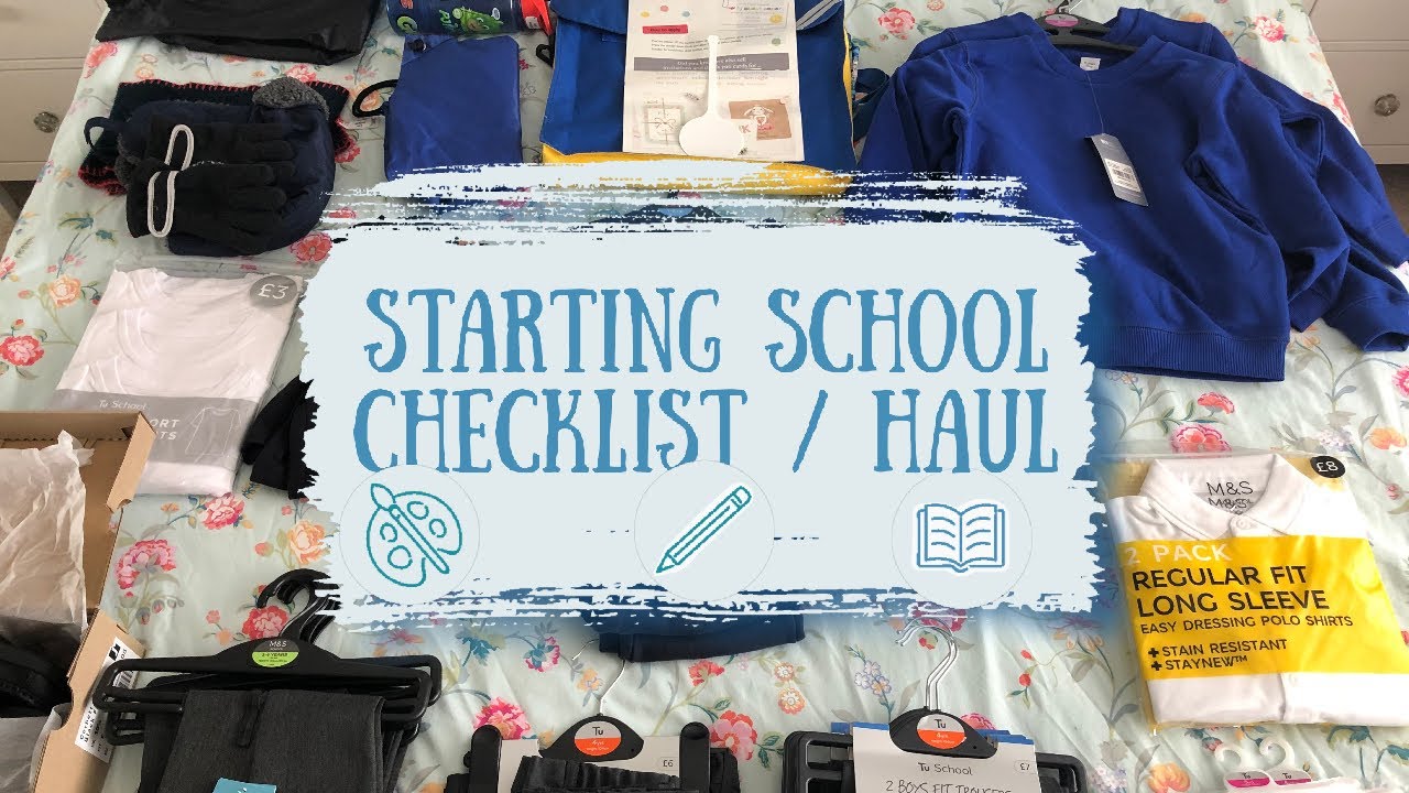 STARTING SCHOOL CHECKLIST STARTING SCHOOL HAUL BACK TO SCHOOL HAUL starting-school-checklist-starting-school-haul-back-to-school-haul