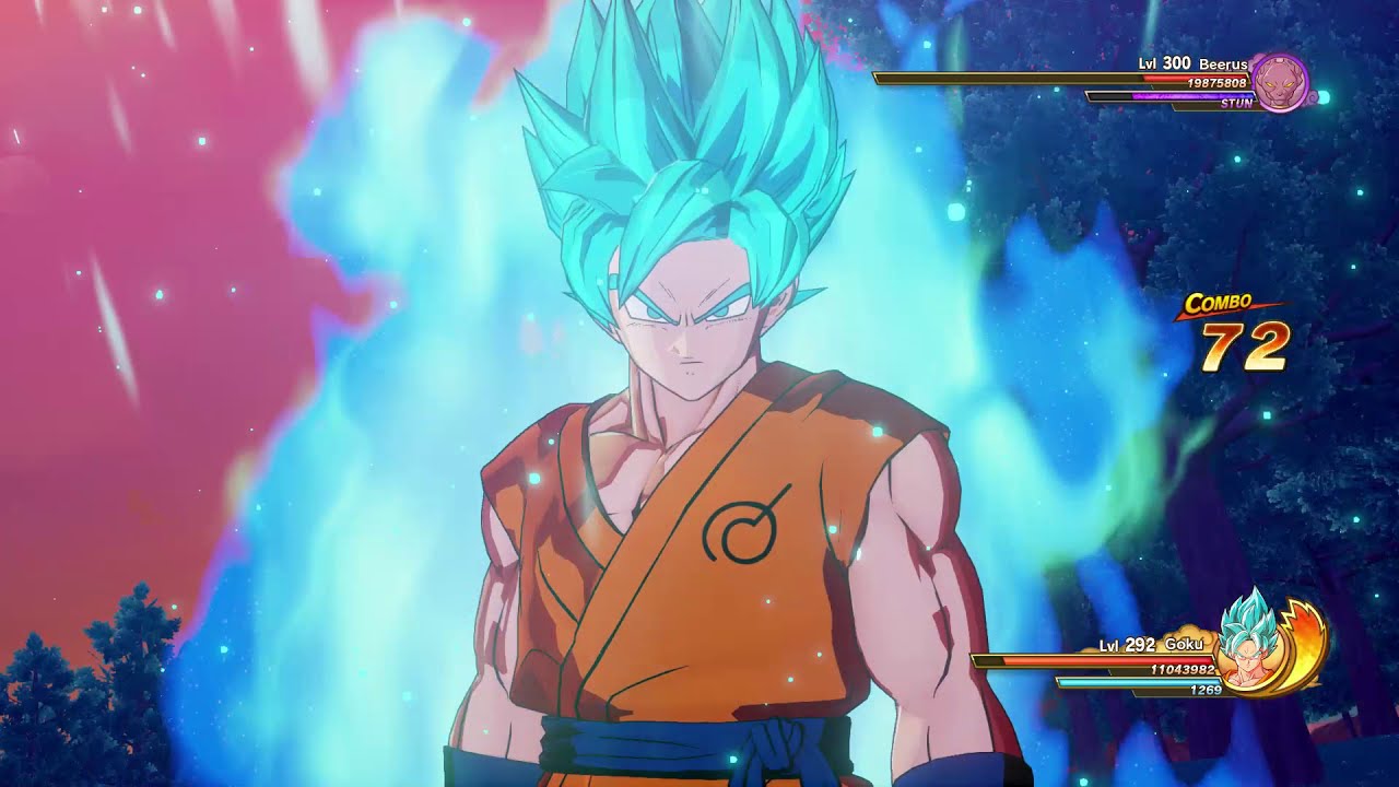 DRAGON BALL Z KAKAROT DLC 2 BEERUS MAX LEVEL 300 TRAINING HE HAS CLONES ...