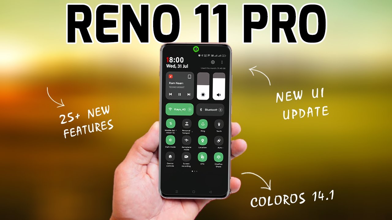 Oppo Reno 11 Pro New UI Update | ColorOS 14.1 New Features | Reno11 New Features | Reno 10 ...