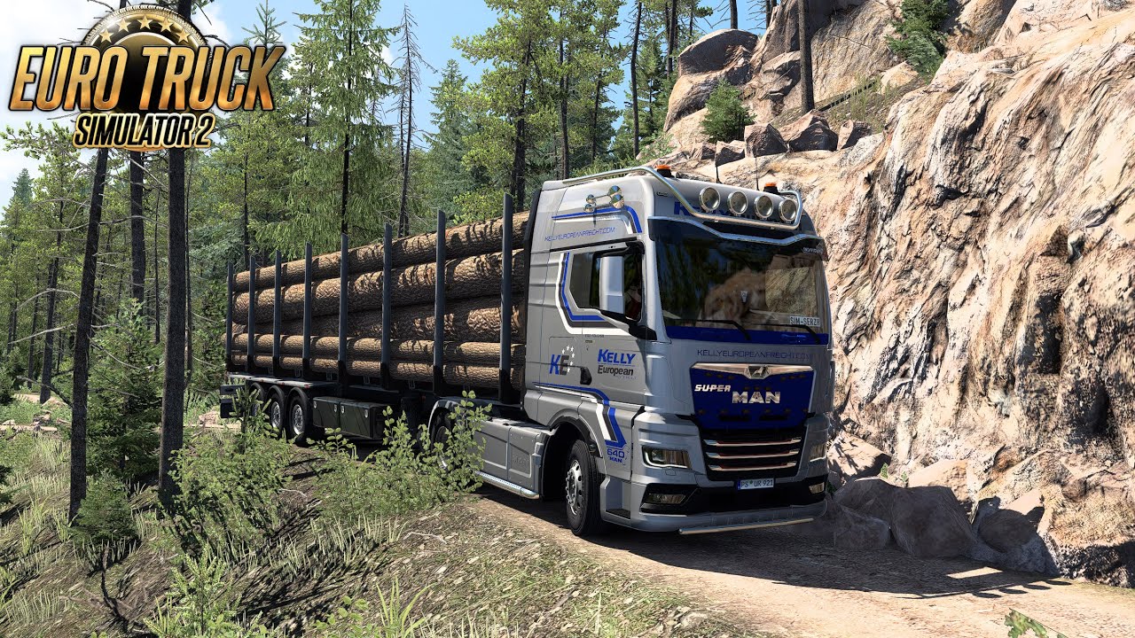 Хермерсбергерхоф – Хинтервайденталь (Германия) 🚚 MAN TGX 18.640 Kelly ...