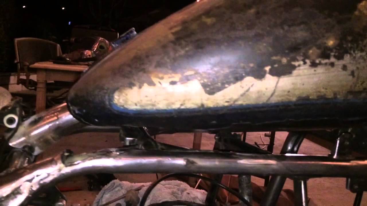 1979 Honda Goldwing Gl1000 custom chopper bobber rigid frame build ...