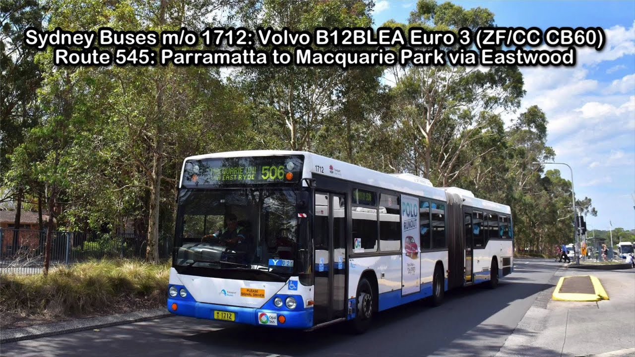 Busways (ex-STA) m/o 1712: Volvo B12BLEA Euro 3 (ZF/CC CB60) - YouTube