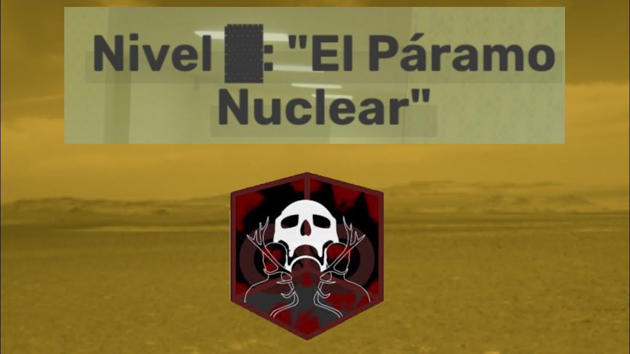 Backrooms Nivel : "El Páramo Nuclear" - YouTube