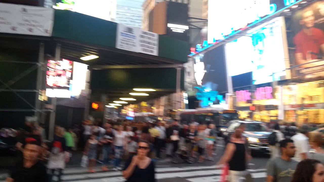 NYC - Times Square pt2 - YouTube