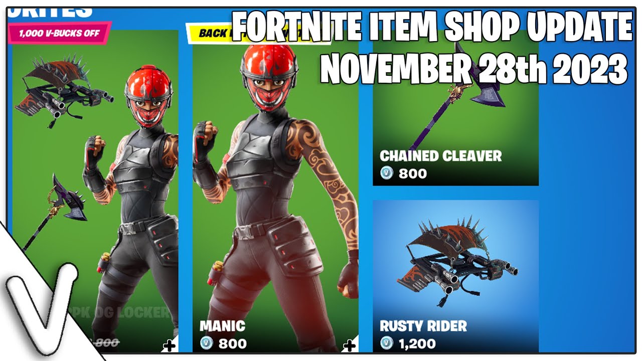 SypherPK's OG BUNDLE IS BACK !! Fortnite Item Shop [November 28th, 2023 ...