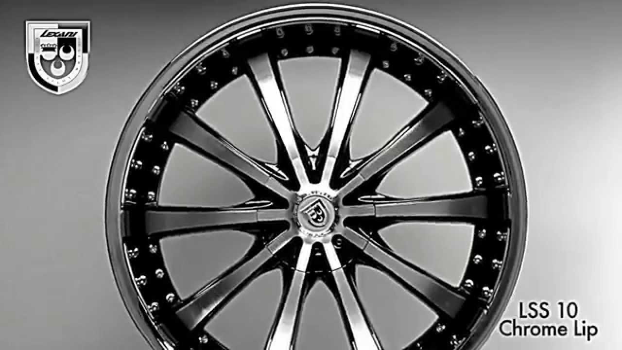 LLANTAS LEXANI LSS-10 SSL INOX LIP - YouTube