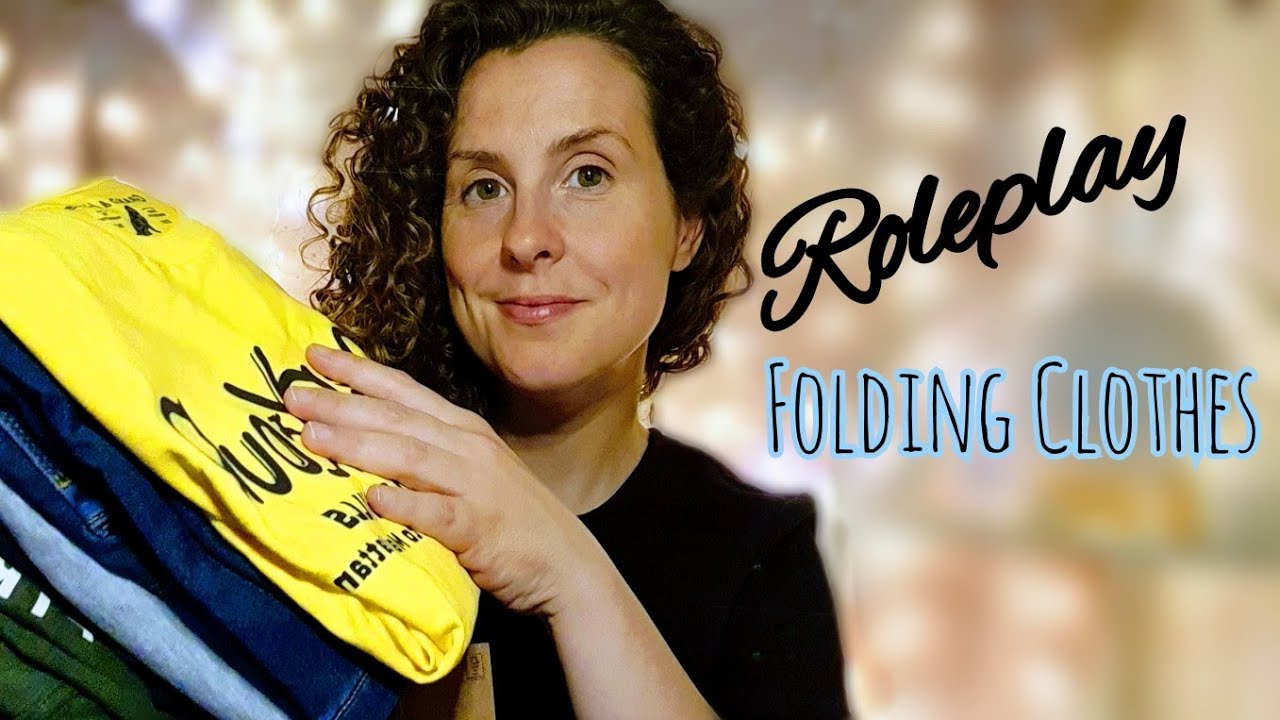 ROLEPLAY NEGOZIO ABBIGLIAMENTO||FOLDING CLOTHES-ASMR ITA - YouTube