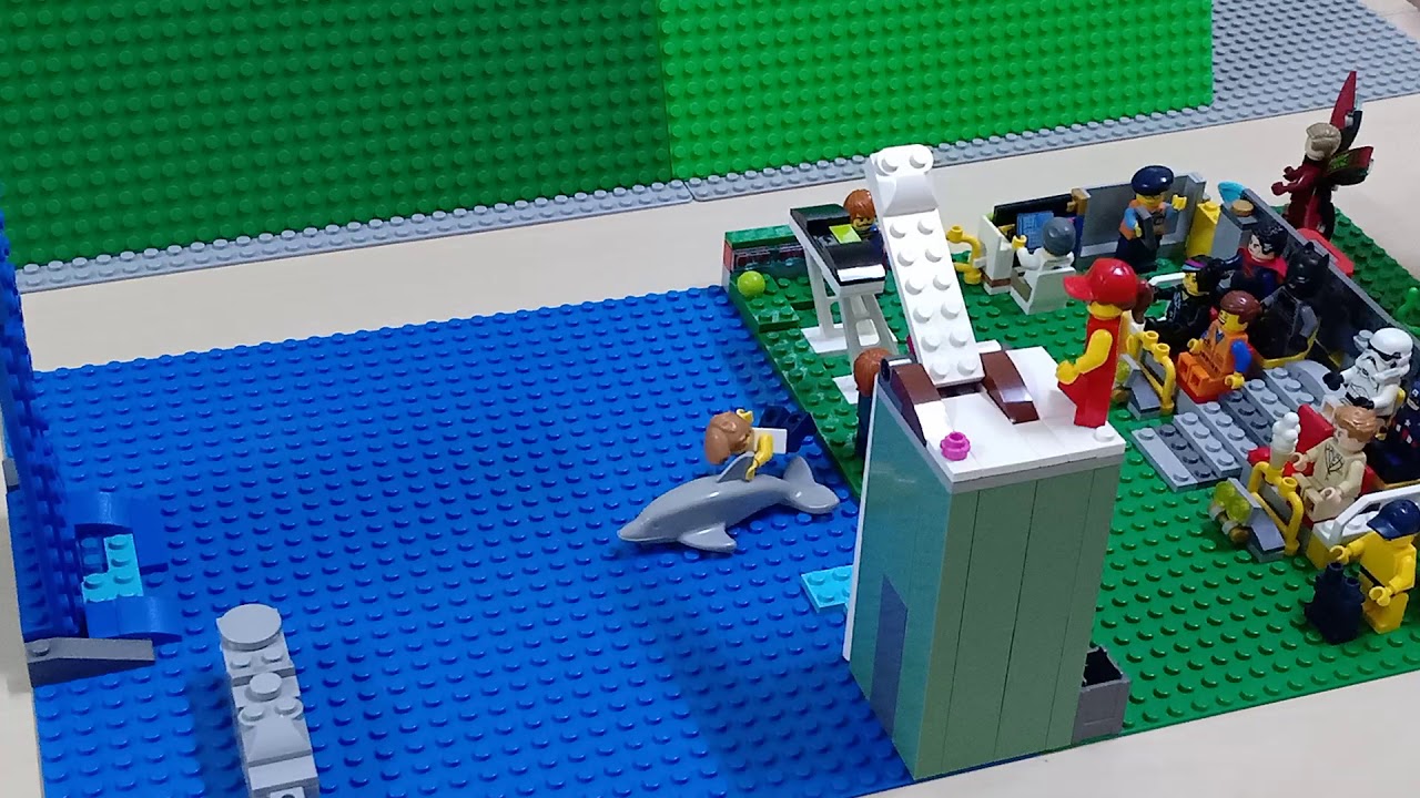 Lego Dolphin Show MOC - YouTube