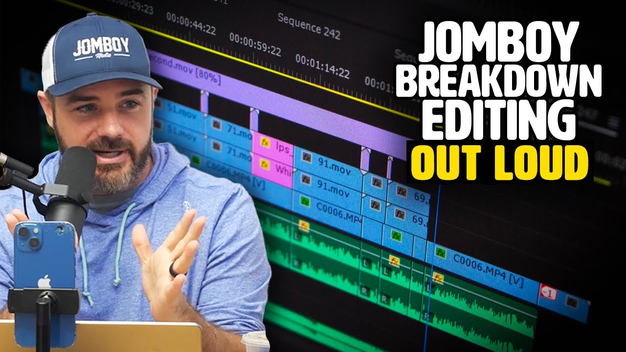 Jomboy edits a breakdown out loud - YouTube