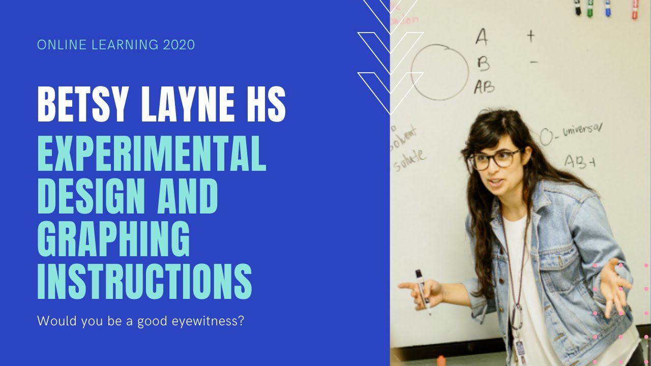 Biology Experimental Design and Graphing Instructions - YouTube