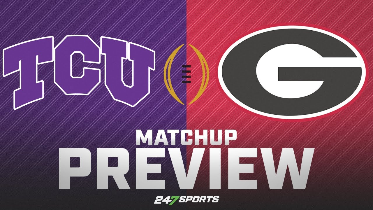 Georgia Bulldogs vs TCU Horned Frogs | National Championship Preview 🏈🏆 ...