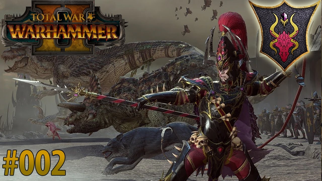 Total War: Warhammer II 💎 Let's Play #02 💎 Dunkelelfen 💎Rakarth 💎 - YouTube
