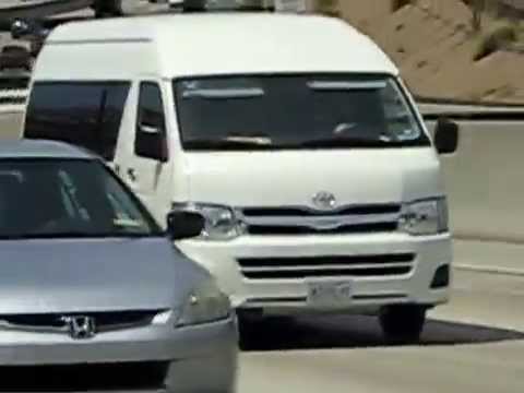 Toyota Hiace Japanese MPV Spotted in the U.S.A. - YouTube
