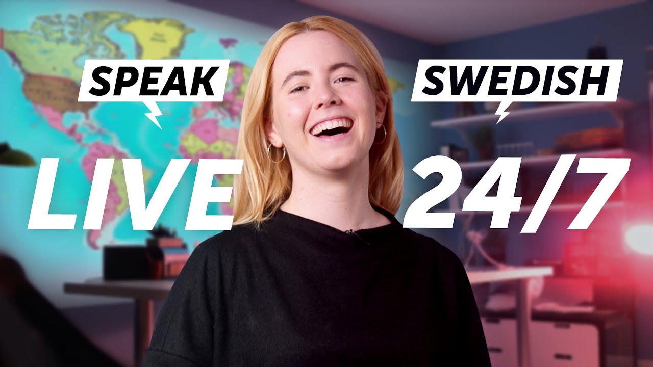 Speak Swedish 24/7 with SwedishPod101 TV 🔴 Live 24/7 - YouTube