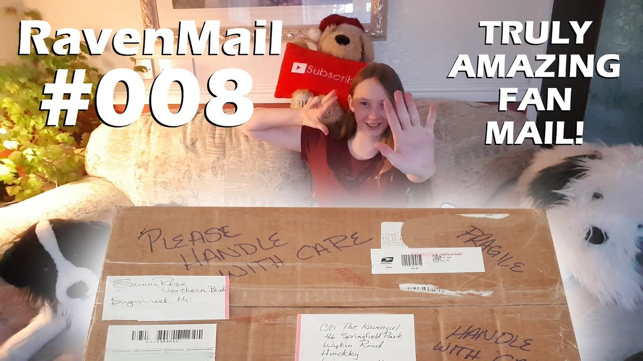 RavenMail #008 Truly AMAZING Fan Mail. - YouTube