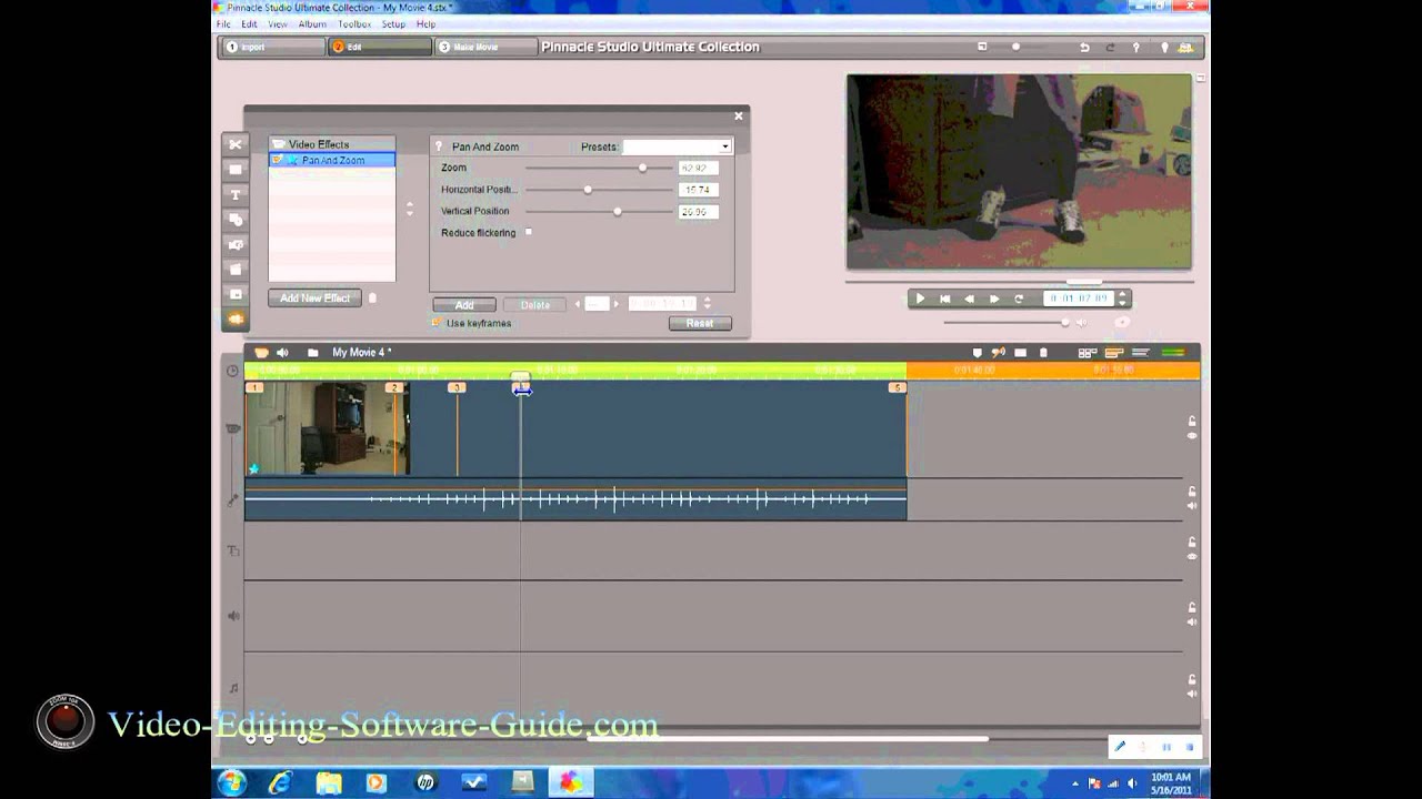 Pinnacle studio 14 zoom - howtrace