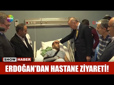 Erdoğan'dan hastane ziyareti