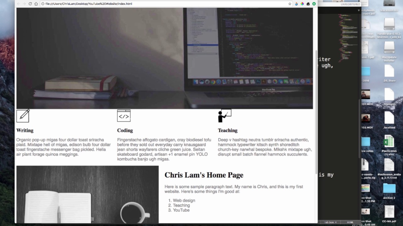 Advanced CSS - Typography, color, and navigation - YouTube