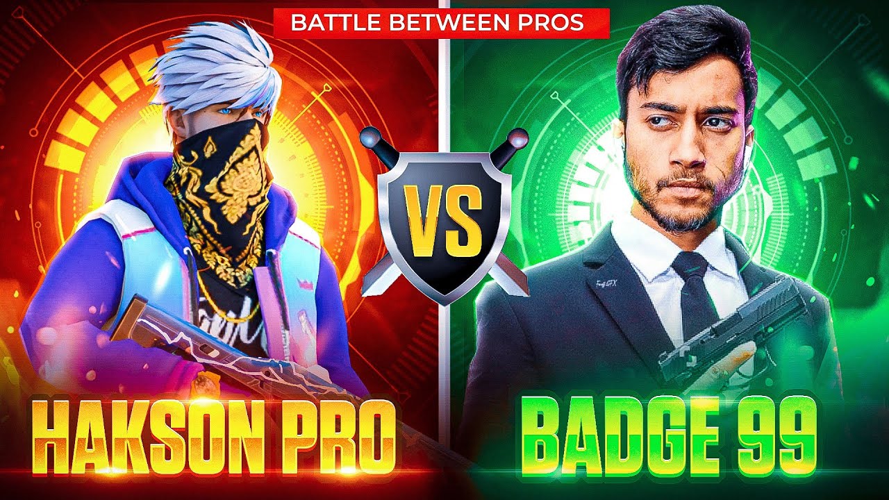 Badge 99 VS Hakson Pro Gaming 🔥 What a Match Guys 😲 Gone Crazy - YouTube
