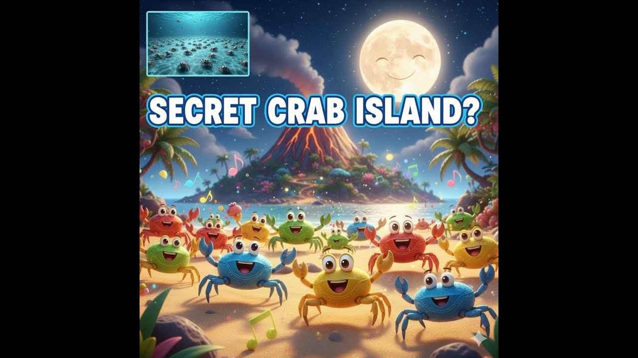 Why Are 1,000,000 Crabs Marching to a SECRET Volcano Island? - YouTube