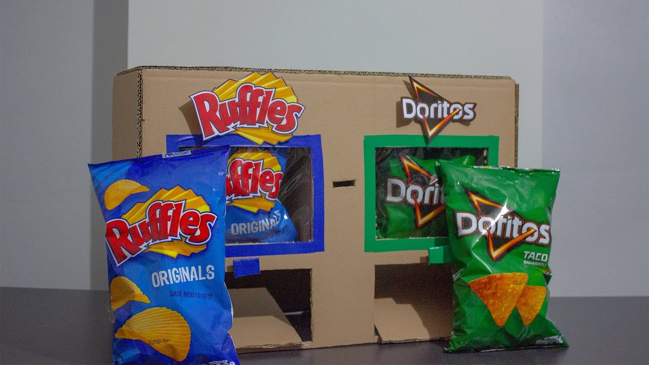 How to Make DORITOS Chips Machine and RUFFLES Chips Machine from ...