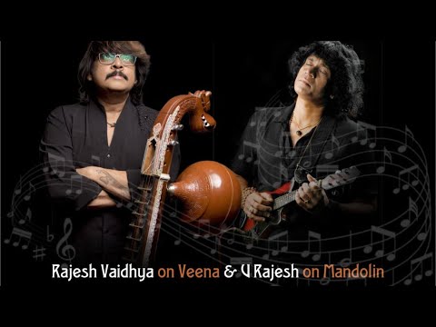 Strings of Love U & V Rajesh on Mandolin and Veena - YouTube
