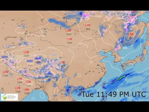 Eastern Asia Weather Forecast HD: 10 May 2020 [Updated at 1200 hours ...