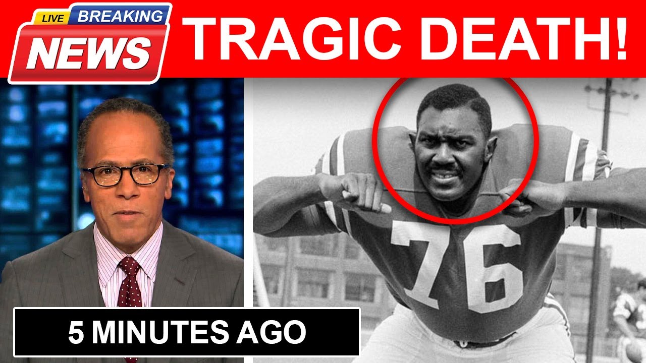 US ONE OF THE BEST AMERICAN FOOTBALL PLAYERS HAS JUST DIED! HE WAS THE ...