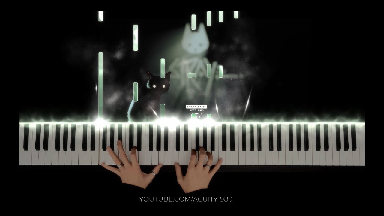Stray (Game) Menu Theme | Piano Cover | with Sheet Music - YouTube