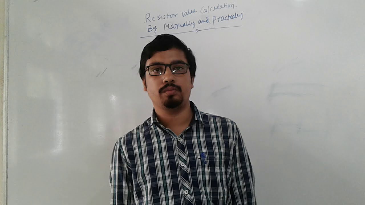EMC : Resistor Value Calculation-1 - YouTube