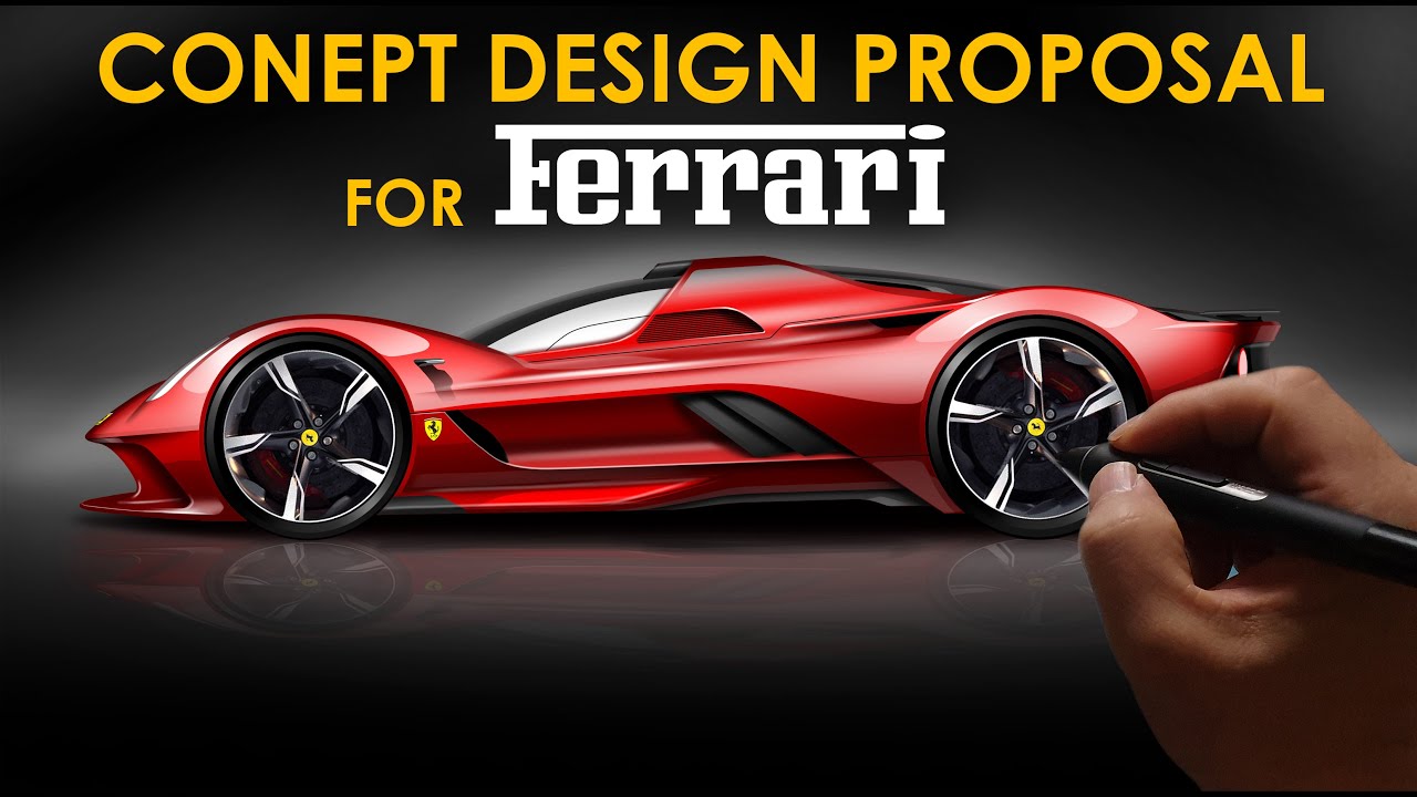 Concept Design Proposal for Ferrari - YouTube