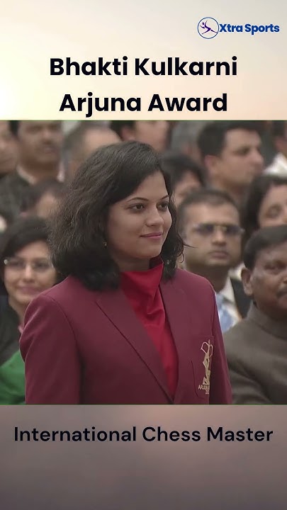 Bhakti Pradeep Kulkarni (Chess) conferred with Arjuna Award by ...