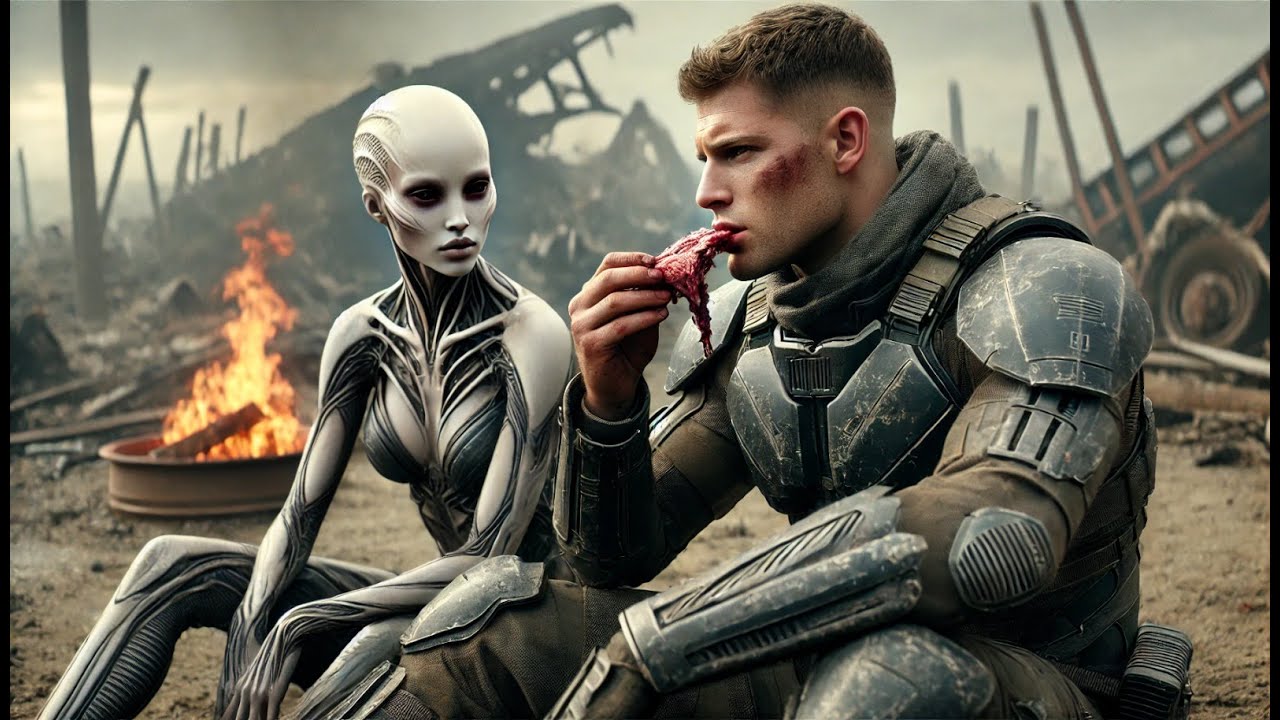 Alien Girl Was Terrified Of The Beast, Until She Found Out The Human ...