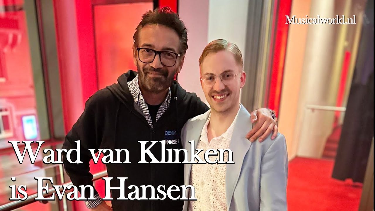 Ward van Klinken is Evan Hansen - YouTube