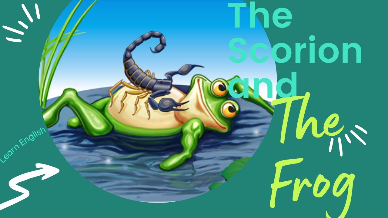 Learn English with a Story 🔥 Scorpion and Frog Story🔥improve your ...