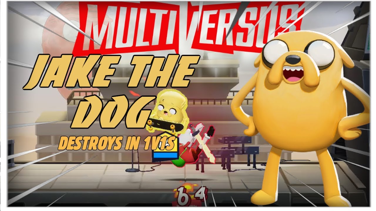 [MULTIVERSUS] Jake The Dog DESTROYS in 1v1s - YouTube