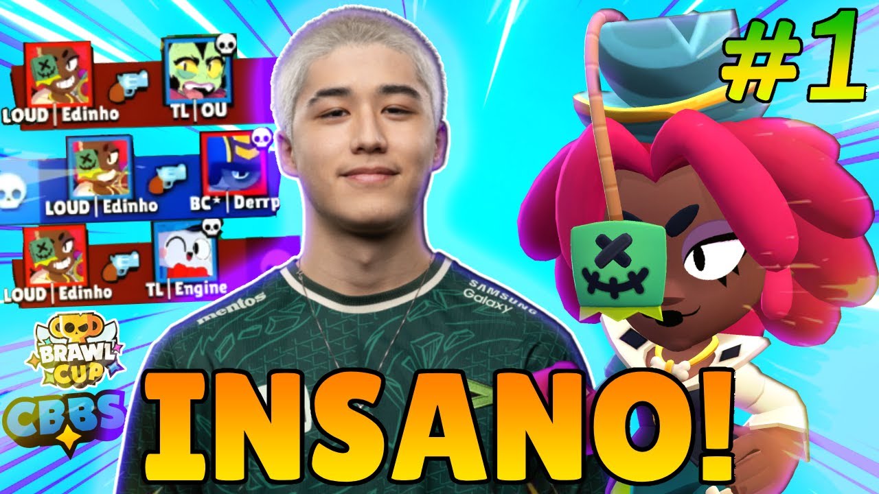 POR ISSO QUE O EDINHO É UM DOS MELHORES DE JUJU NO BRAWL STARS! - YouTube