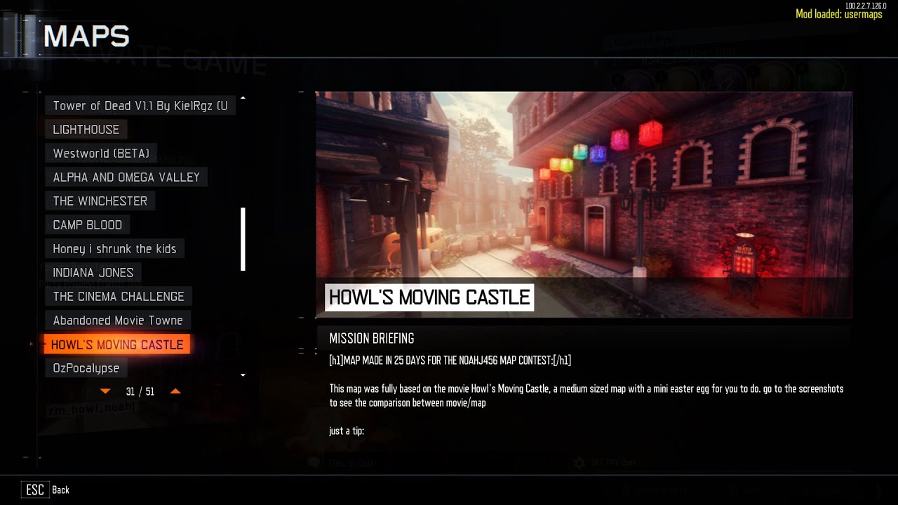 Howl's Moving Castle -- NoahJ456 Map Contest Entrant - Black Ops 3 ...