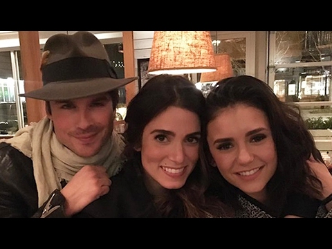Nikki Reed & Nina Dobrev FINALLY Put Feud Rumors To Rest With Instagram Pic With Ian Somerhalder