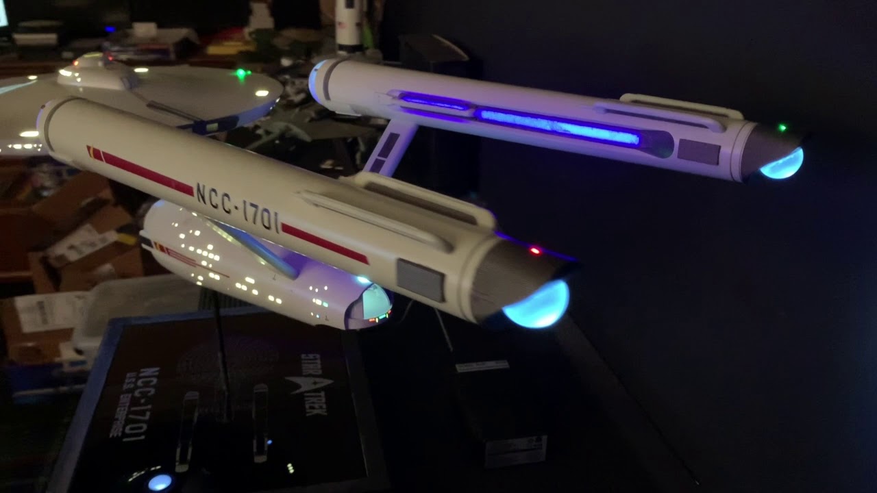 Finale: 1/350 TOS USS Enterprise Build - YouTube