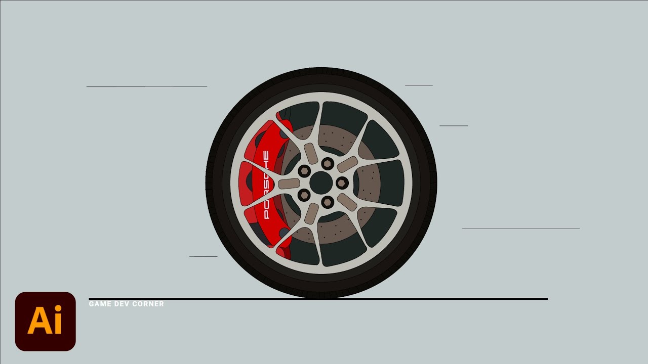 How To Design a Tire Using Adobe Illustrator in 8 minutes | Adobe ...