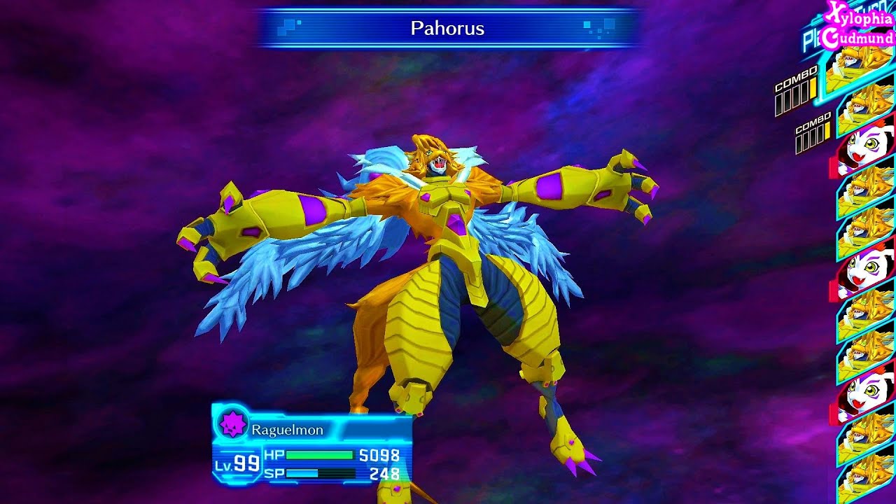 『Xylophia Gudmund』 Meicoomon Meicrackmon Vicious Mode to Raguelmon ...