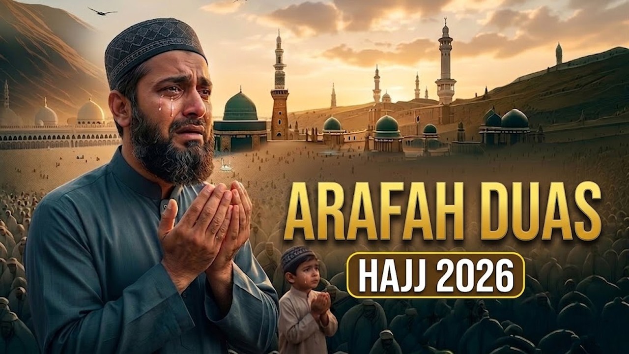 DUA For ARAFAH 2026 🕋 Most Powerful Dua For Arafah Day by Alaa Aqel ...