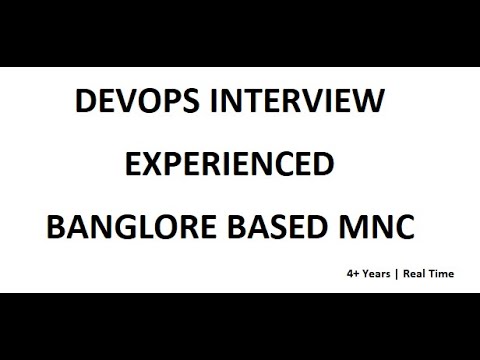FOURTH DEVOPS INTERVIEW | EXPERIENCED | REALTIME QUESTIONS | TELEPHONIC ROUND - YouTube